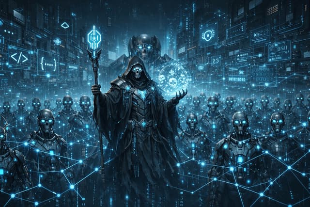 The AI Techno Necromancer: Commanding an Army of Digital Undead